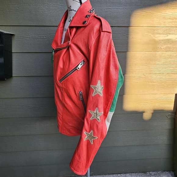 Diesel | Jackets & Coats | Rare Diesel Daredevil Lambskin Leather Moto ...